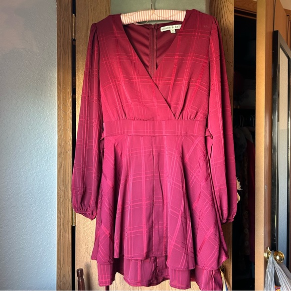 Allison Kelly | Dresses | Allison Kelly Red Dress | Poshmark